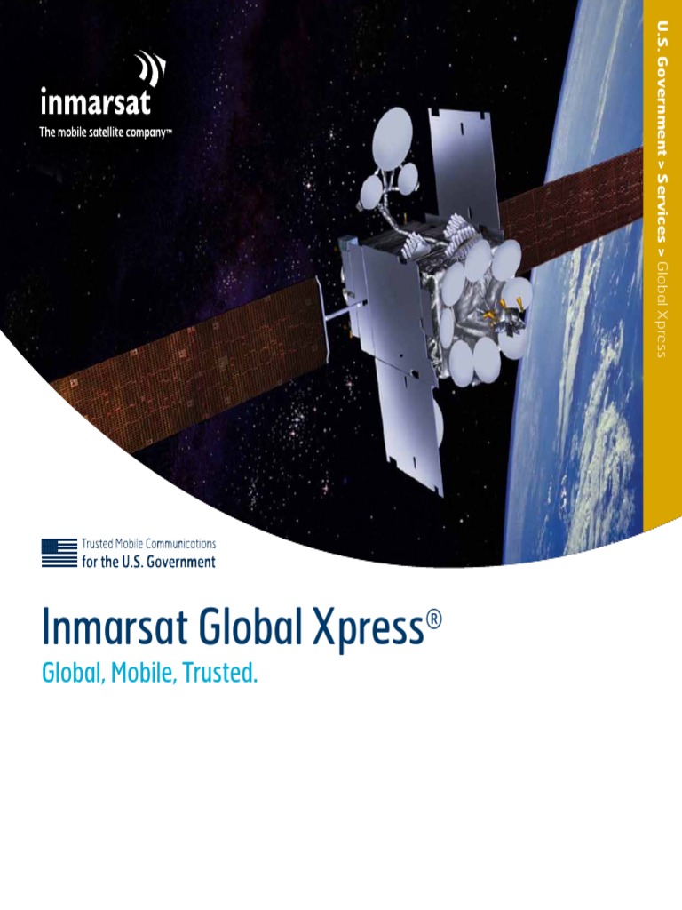 Inmarsat Global Xpress | PDF | Networks | Electronics