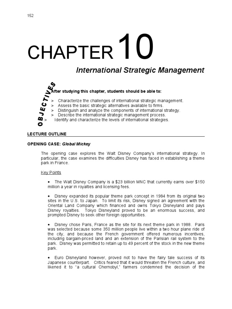 Chap 10 | PDF | Strategic Management | Swot Analysis
