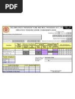 VPF Contribution Declaration Form | PDF