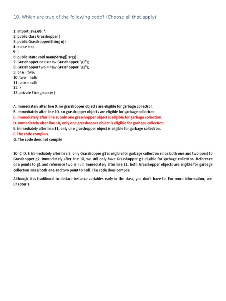 Garbage Collector Java | PDF | Java (Programming Language) | String (Computer Science)