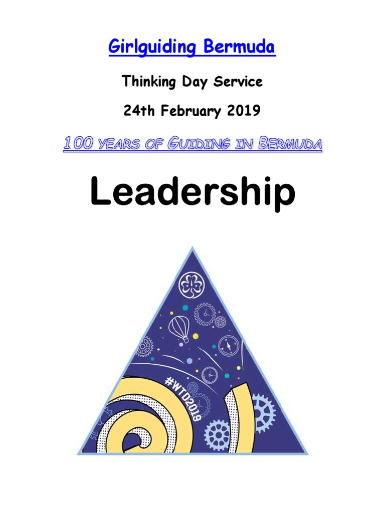 Thinking Day Program 2019 | PDF | Girl Guiding And Girl Scouting | Outdoor Recreation