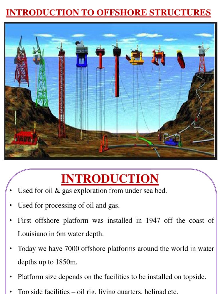 Introduction To Offshore Structures | PDF | Structural Steel | Offshore Drilling