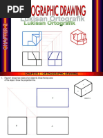 3 - Steps in Sketching Orthographic Views | PDF | Drawing | Geometry