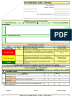 Internal Audit Matrix