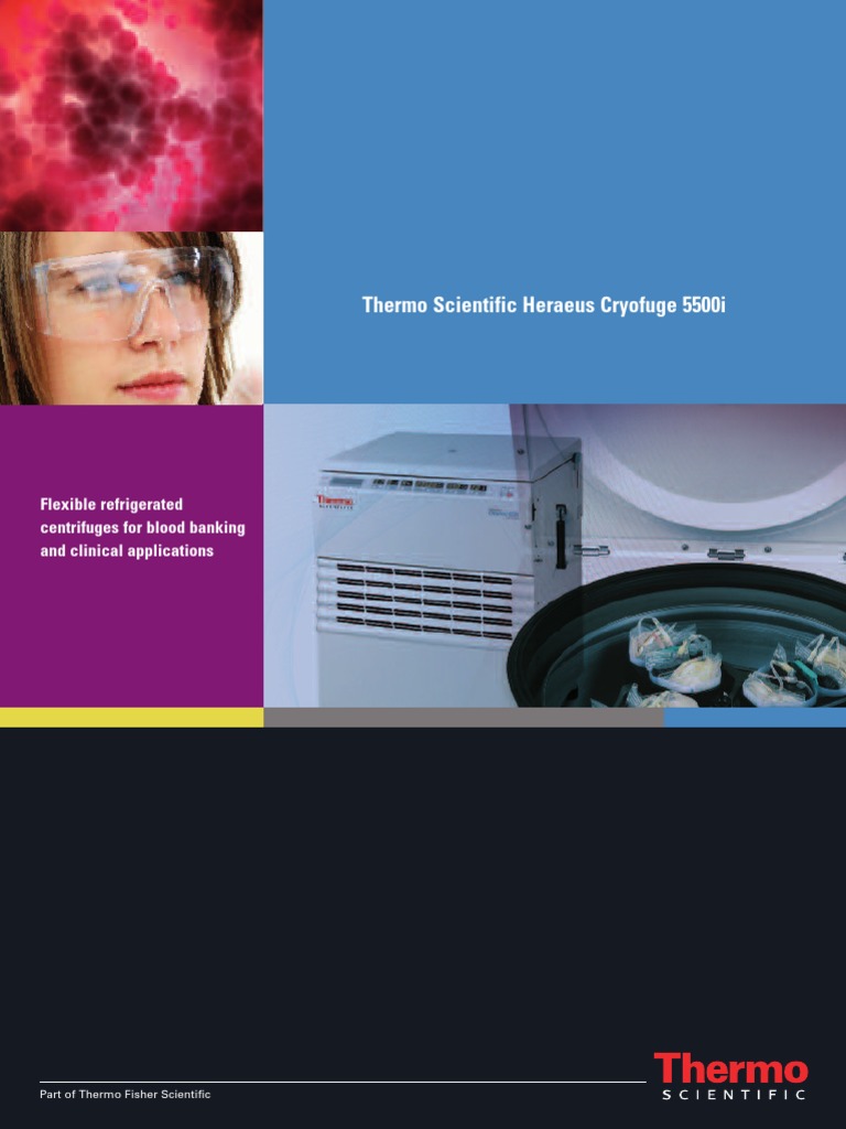 Thermo Scientific Heraeus Cryofuge 5500i: Flexible Refrigerated ...