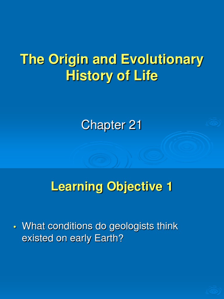 Evolution of Life on Early Earth | PDF | Abiogenesis | Eukaryotes
