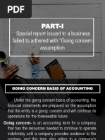 SA 570 Notes by Neeraj Arora | PDF | Going Concern | Accounting