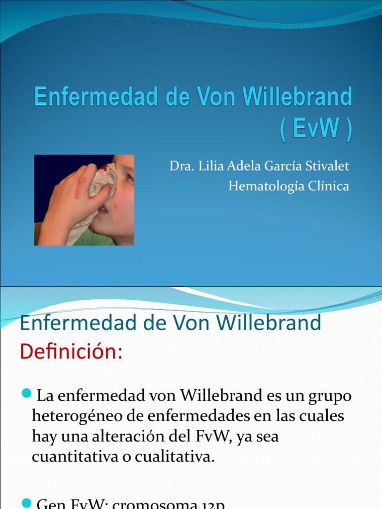 Von Willebrand | PDF | Plaqueta | Coagulación