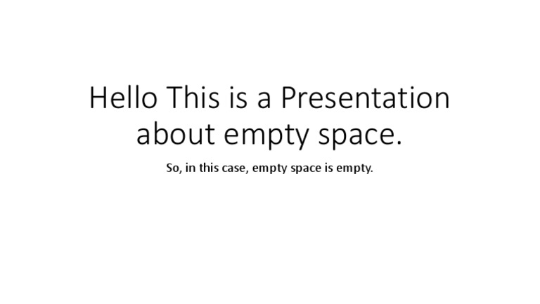 Empty Space Analysis | PDF | Foreign Language Studies | Poetry