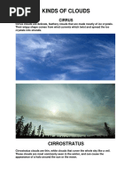 10 Types of Cloud | PDF