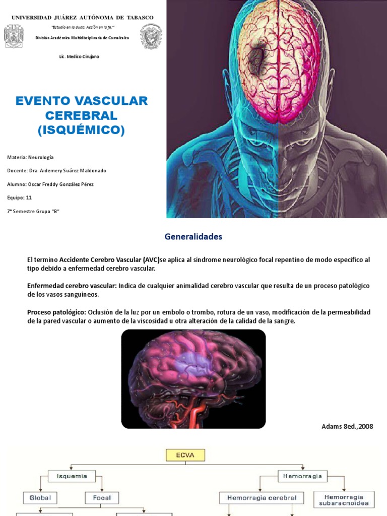 Evento Vascular Cerebral | PDF | Carrera | Isquemia