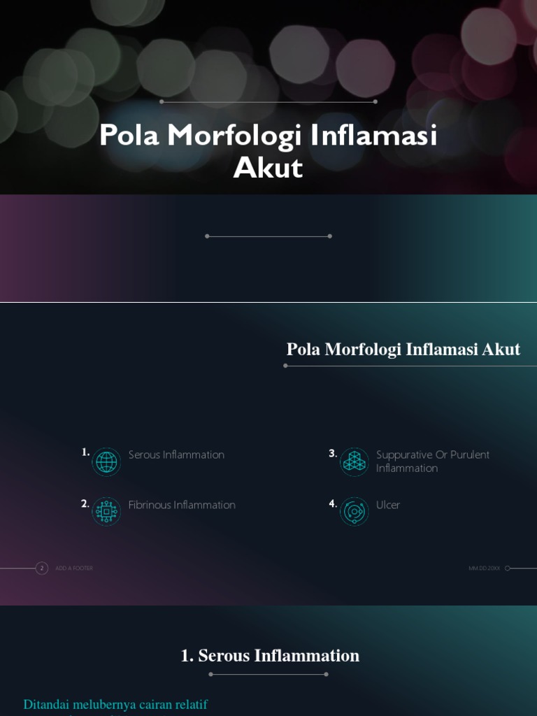 Pola Morfologi Inflamasi Akut | PDF