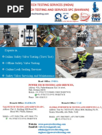 Trevi Testing for Safety Valves | PDF | Valve | Leak
