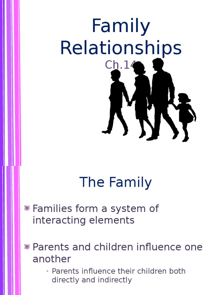 Family Relationships | PDF | Parenting | Relationships
