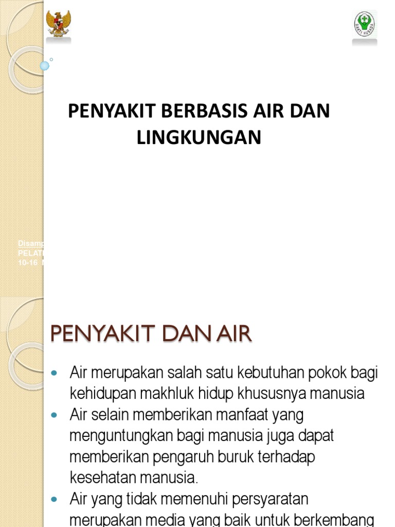 Penyakit Berbasis Lingkungan | PDF