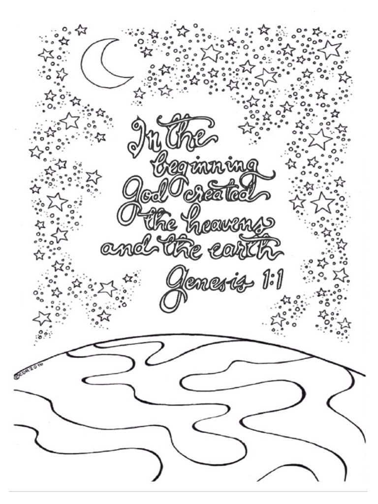 Bible Verse Coloring Pages | PDF