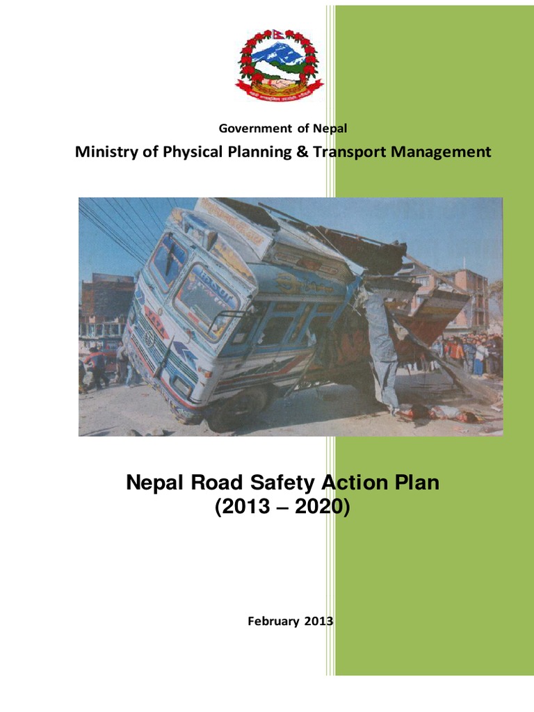 Road Safety Action Plan English | PDF | Traffic Collision | Road ...