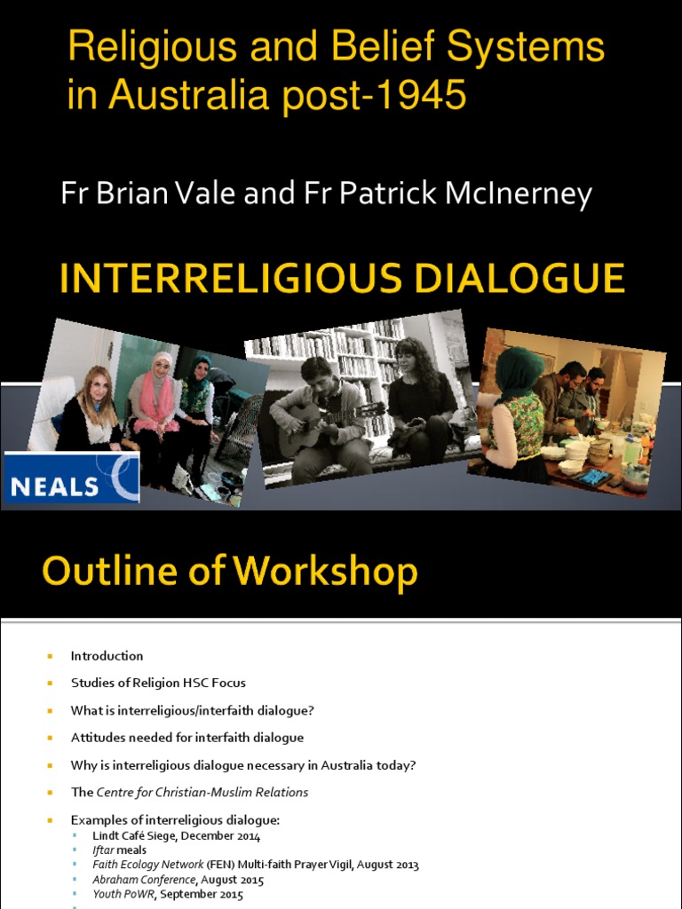 Religious and Belief Systems in Australia Post-1945: FR Brian Vale and FR Patrick Mcinerney ...