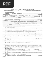 Model Borderou Serie Posta Romana