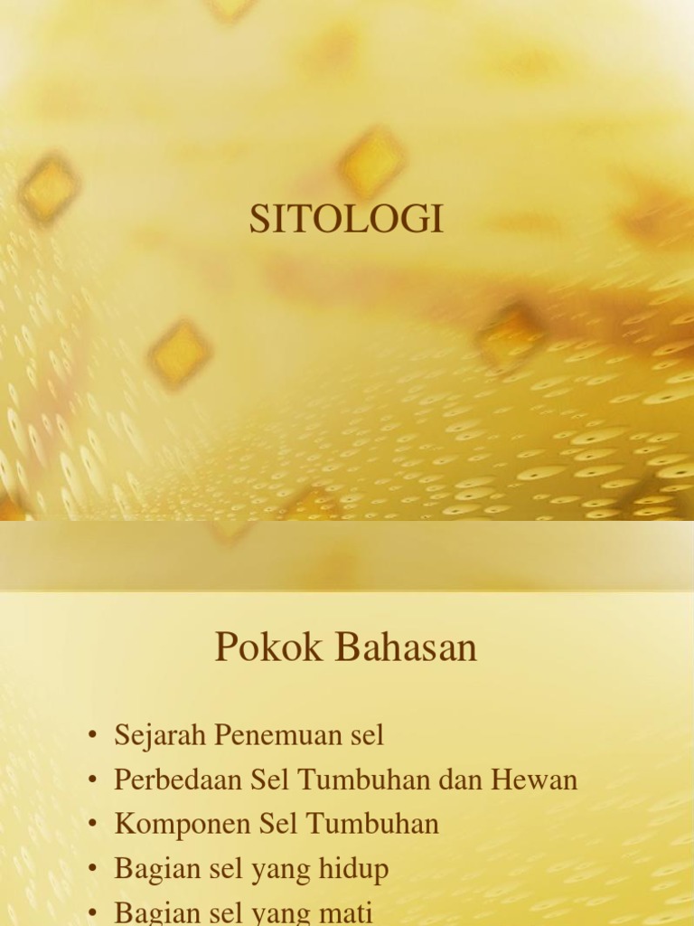 SITOLOGI | PDF