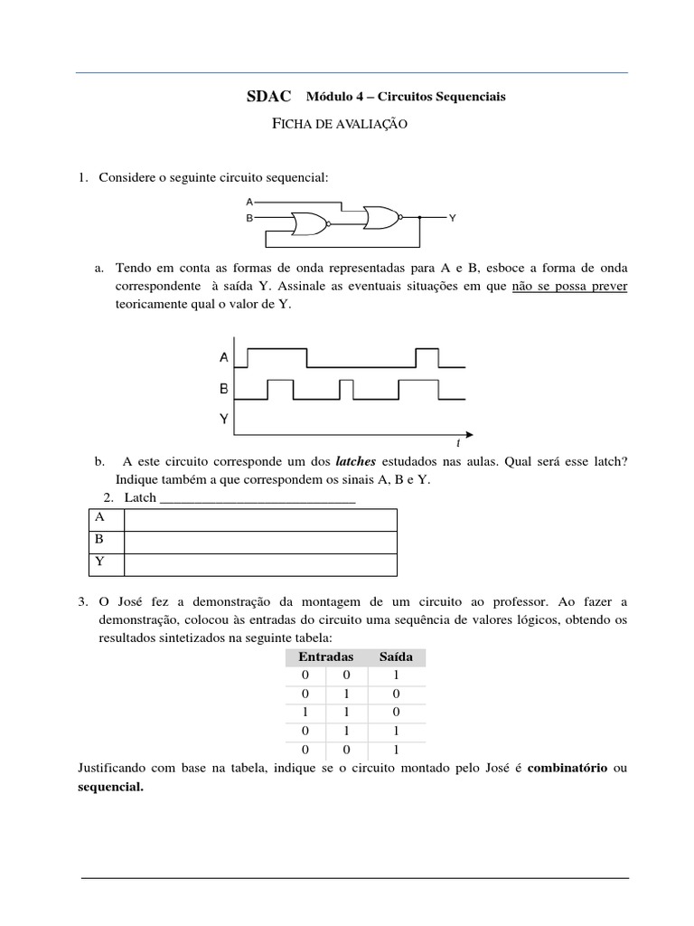 Modulo 4 Sistemas Digitais | PDF