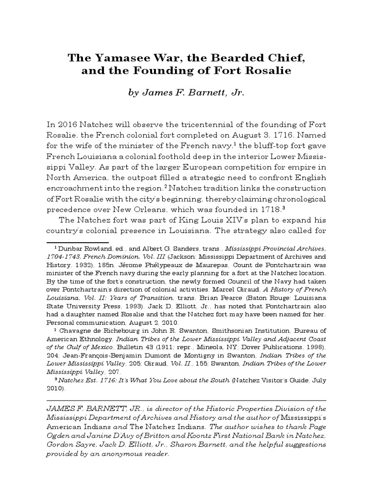 The Yamasee War | Download Free PDF | Louisiana | Choctaw