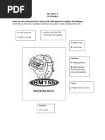 Year 5 Writing Part Uasa Format Sample Question 2342023 | PDF