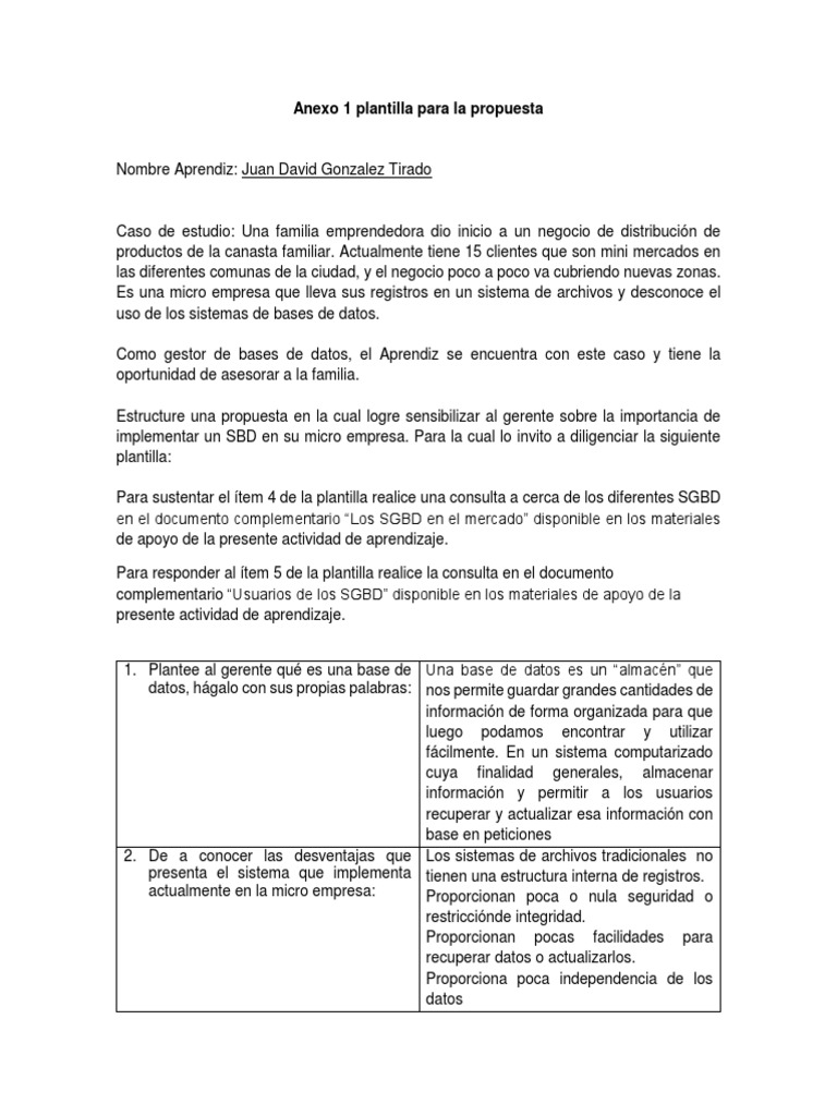 Anexo Actividad 1 Evidencia 2 | PDF | Mi sql | Bases de datos