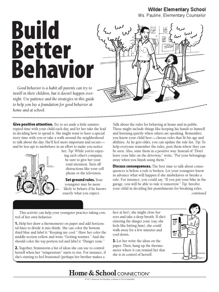 Newsletter Build Better Behavior | PDF | Career & Growth | Self-Improvement