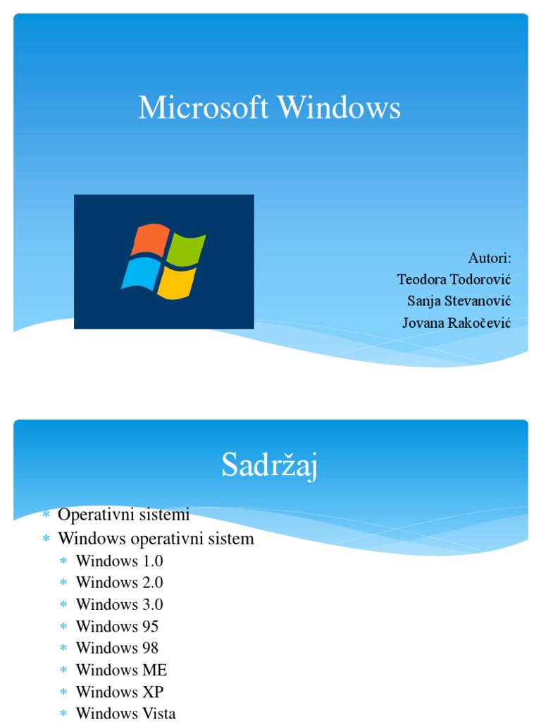 Microsoft Windows | PDF