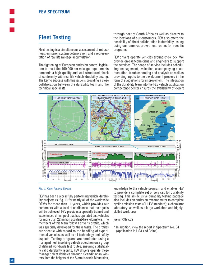 Fleet Testing Spectrum Issue 35 | PDF | Fuel Economy In Automobiles ...