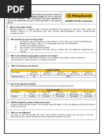 EzyCash-i: Quick Cash from Maybank Cards | PDF | Credit Card | Payments