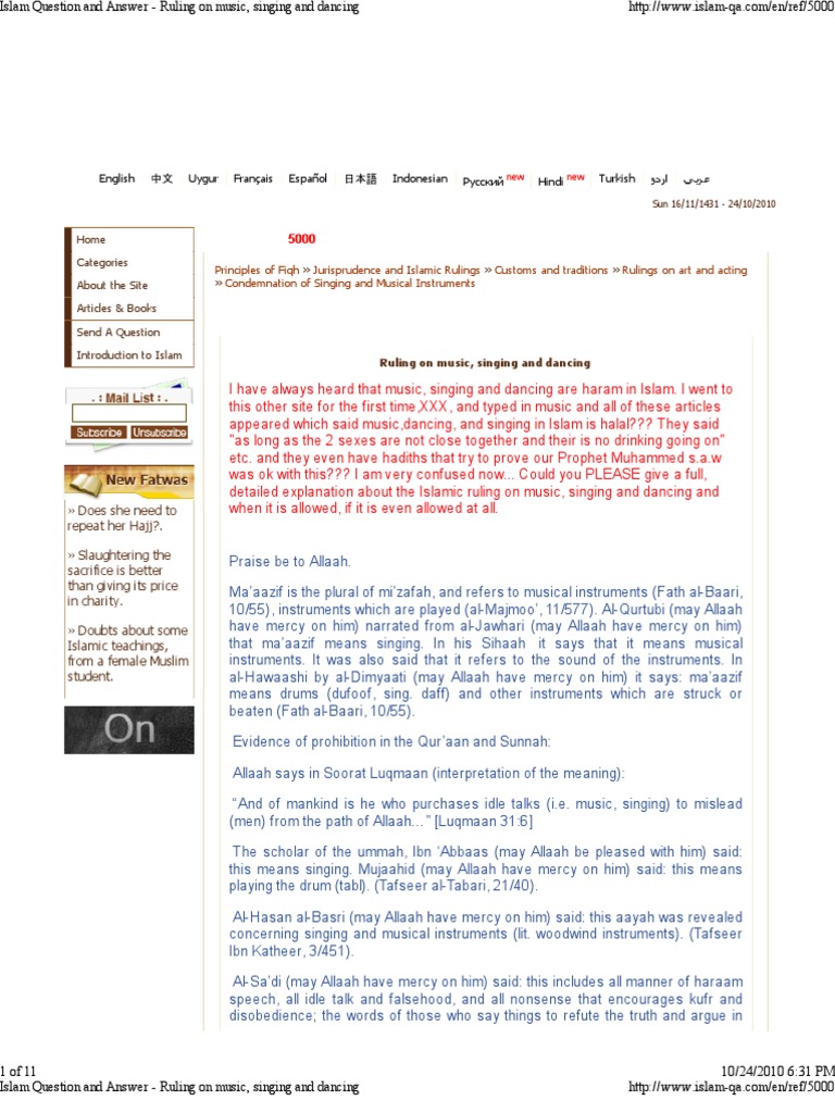 Islam Question and Answer - . | PDF | Hadith | Muhammad