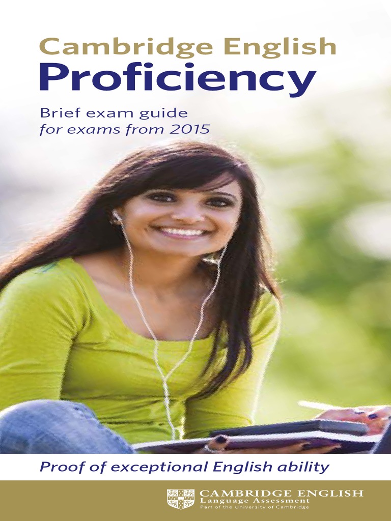 Cpe Proficiency Leaflet PDF | PDF | Learning | Applied Linguistics