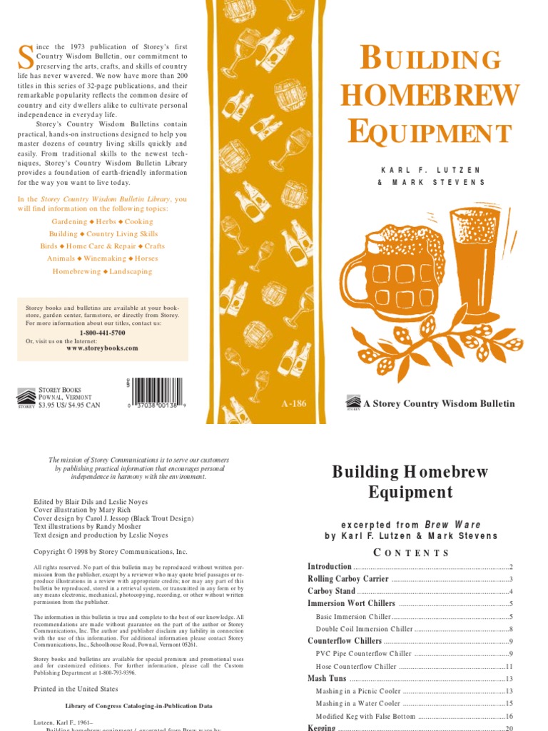 Building Homebrew Equipment | PDF | Homebrewing | Brewing