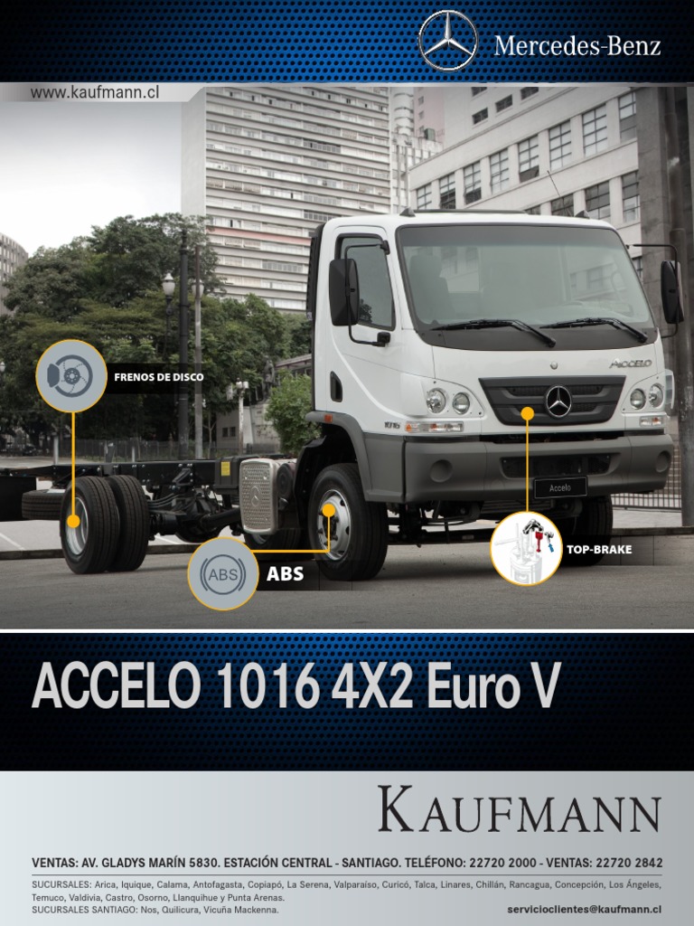 Accelo 1016 4X2 EURO5 44 PDF | PDF | Eje | Transmisión (Mecánica)