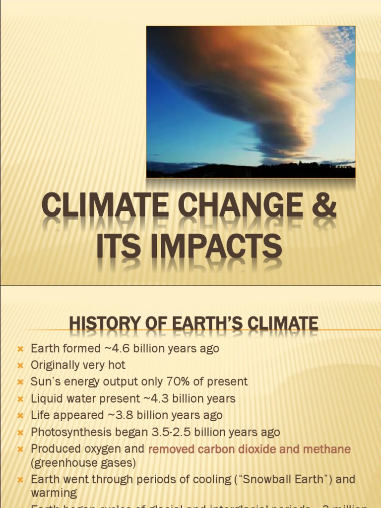 Climate Change | PDF | Chlorofluorocarbon | Greenhouse Gas