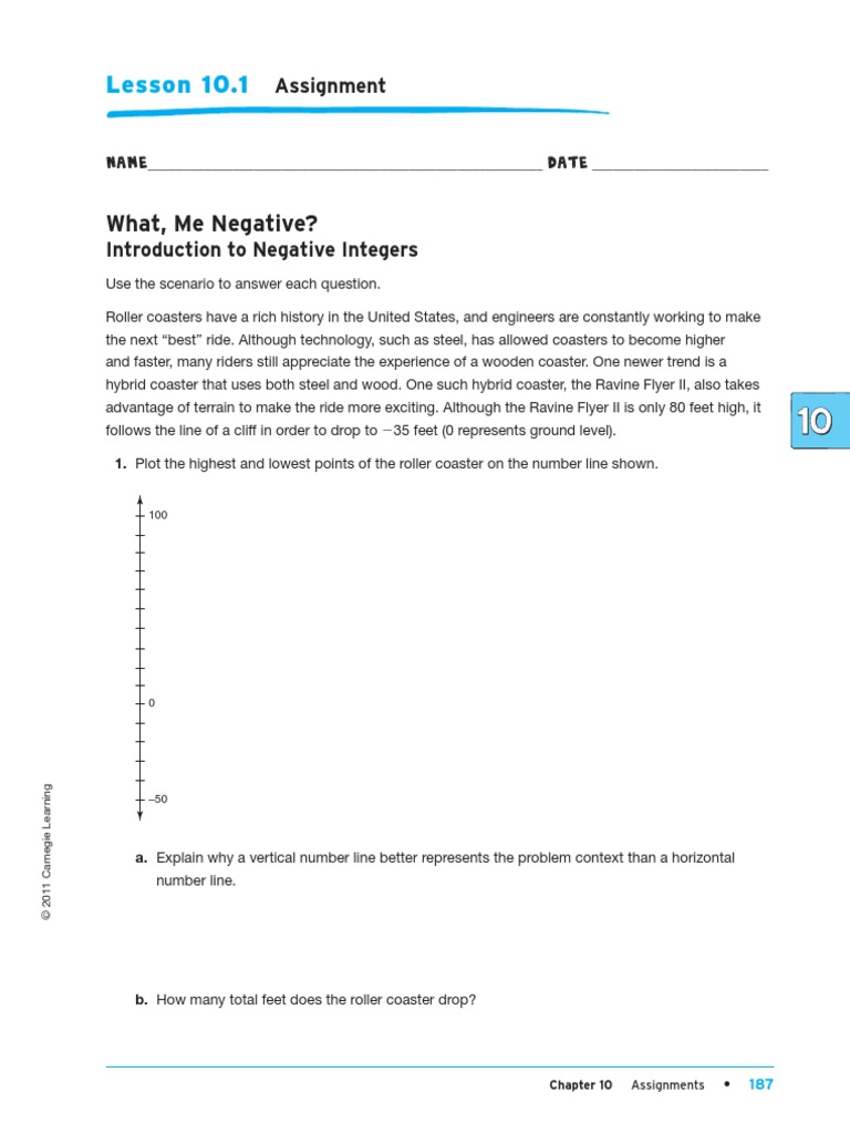 Math Series Course 1 Student Assignments Chapter 10 | PDF | Polar Bear ...