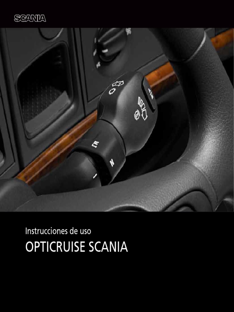Manual de Scania Opticruise PDF | PDF | Embrague | Vehículo de motor