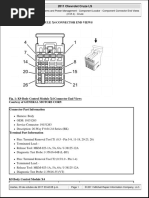 Body Control Module Pinouts | PDF | Switch | Electrical Connector