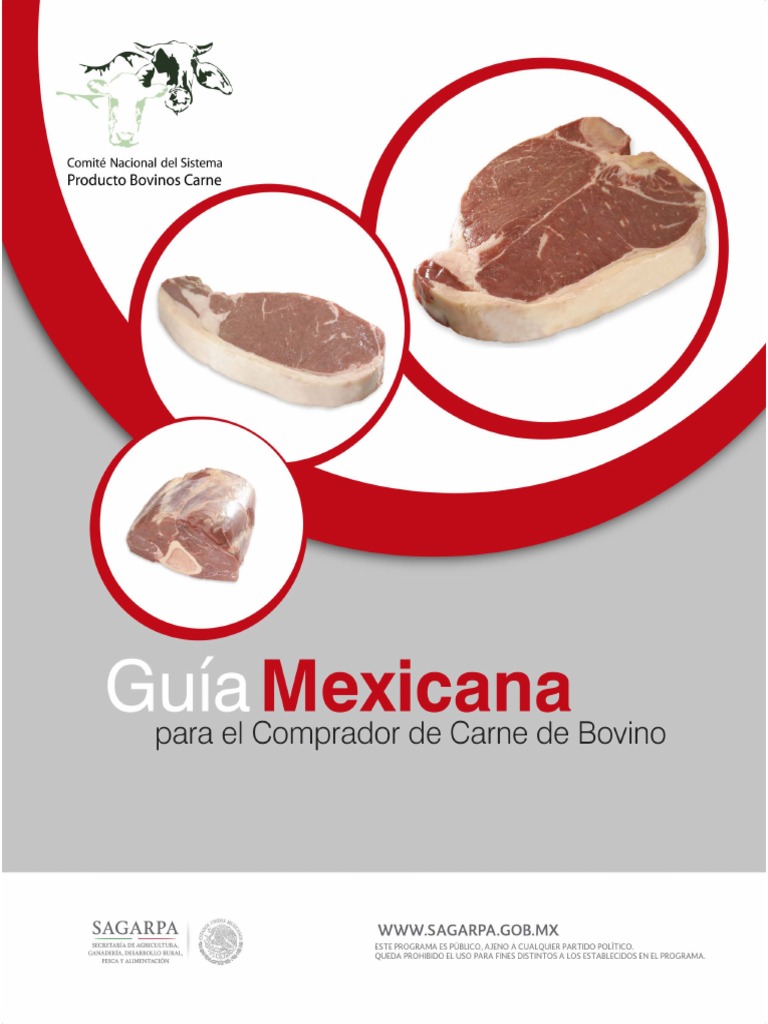 Guía Mexicana de Cortes de Res | Informática y tecnología de la información