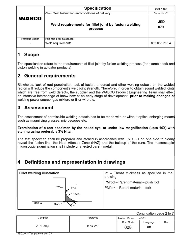 Tee Fillet Inspection Report | PDF | Welding | Construction