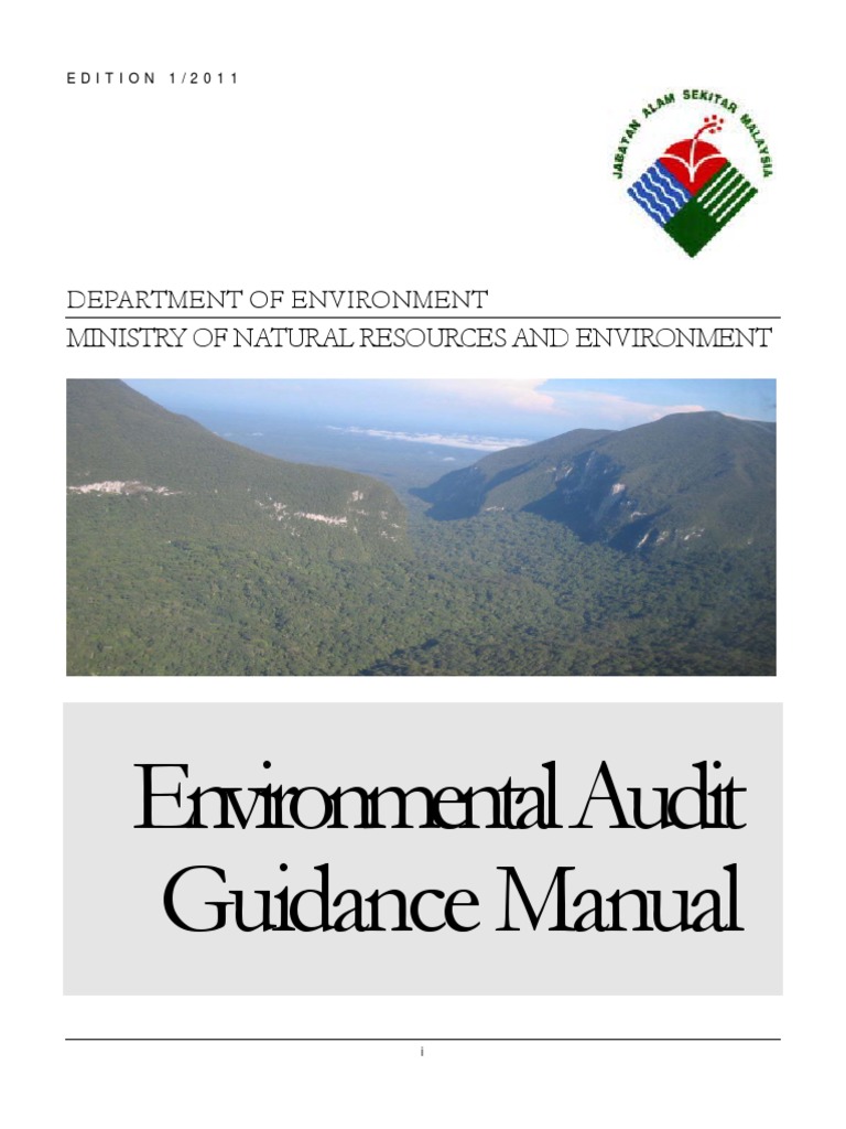 Environmental Audit Guidance Manual | PDF | Regulatory Compliance | Audit