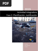 Actividad Integradora Fase 2: Diagnóstico. Causas y Consecuencias | PDF | Residuos | Naturaleza