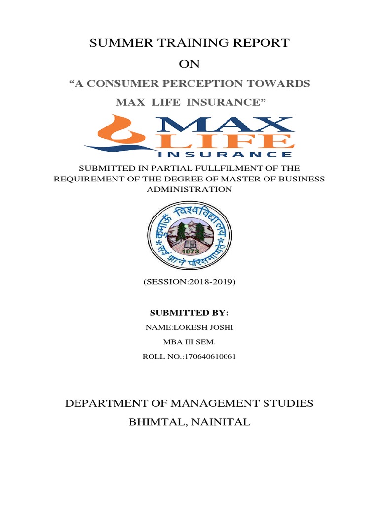 Summer Training Report PDF | PDF