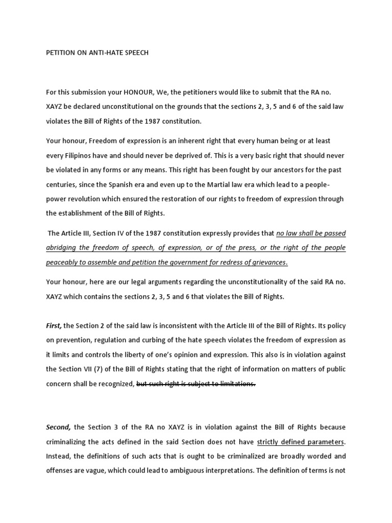 Moot Court Script | PDF | Freedom Of Speech | Prior Restraint