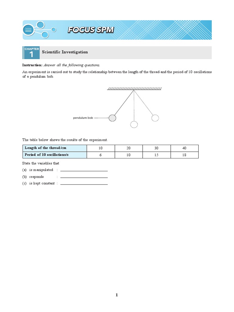Focus SPM Focus SPM | PDF | Mitosis | Radioactive Decay