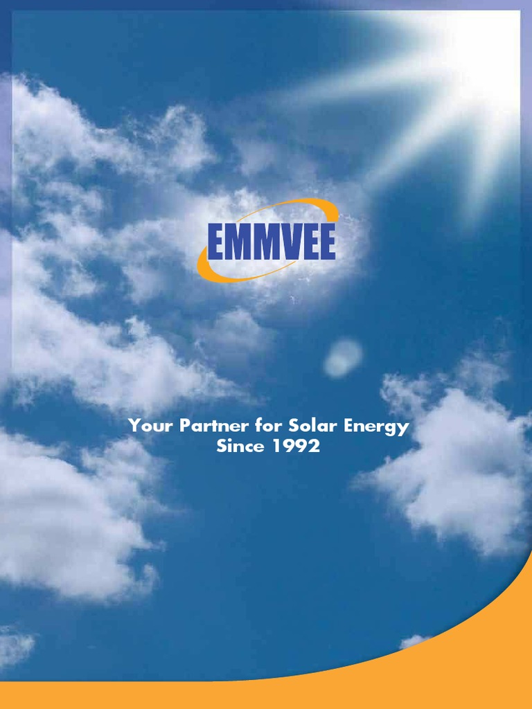 Corporate Brochure | PDF | Photovoltaics | Solar Cell