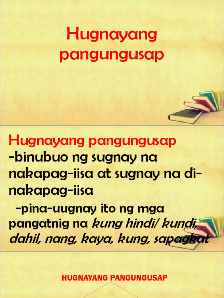 Hugnayang Pangungusap | PDF