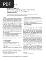 ASTM D5504-12 Standard Test Method For Determination of Sulfur ...